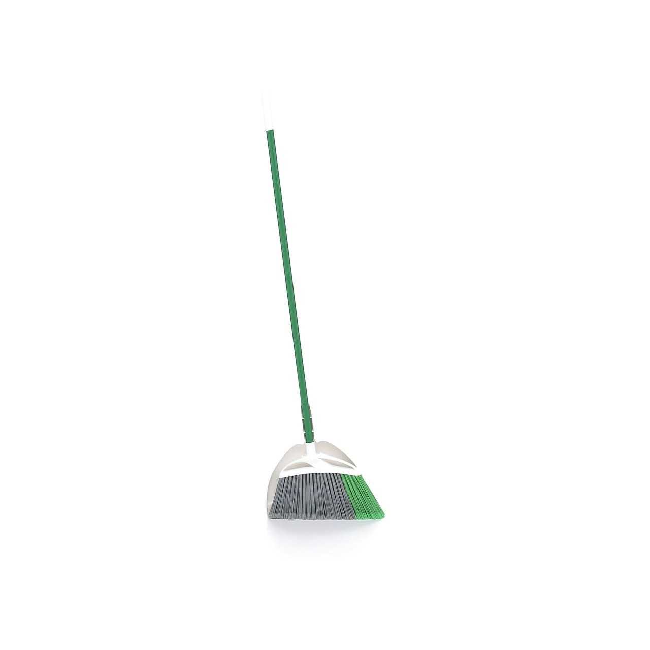 Libman Extra Large Indoor/Outdoor Angle Broom with Dustpan - Home ...